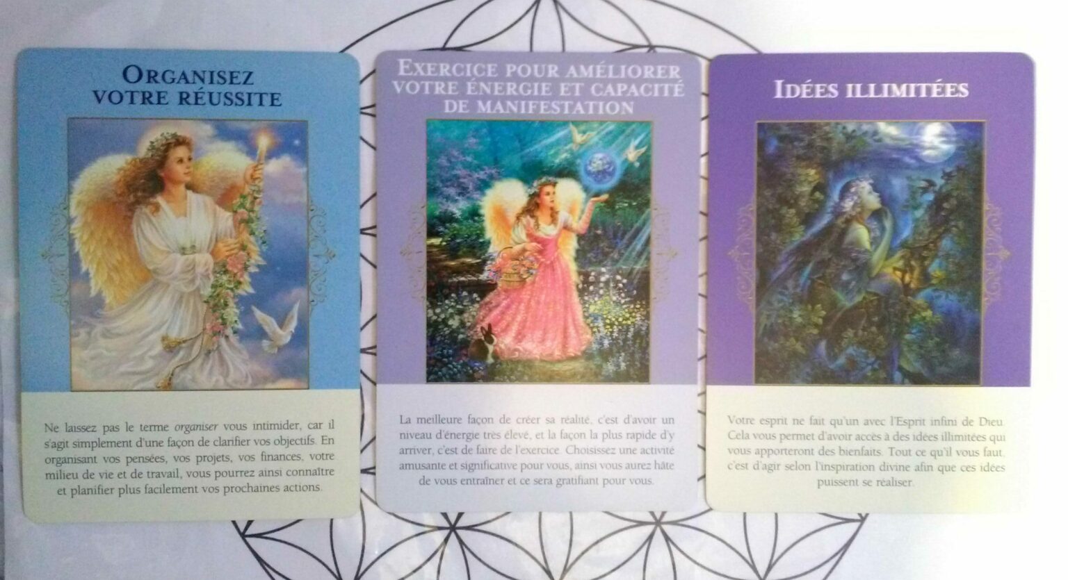 Tirage de 3 cartes de l’Oracle des Anges de l’Abondance, du 24/06/2020 ...