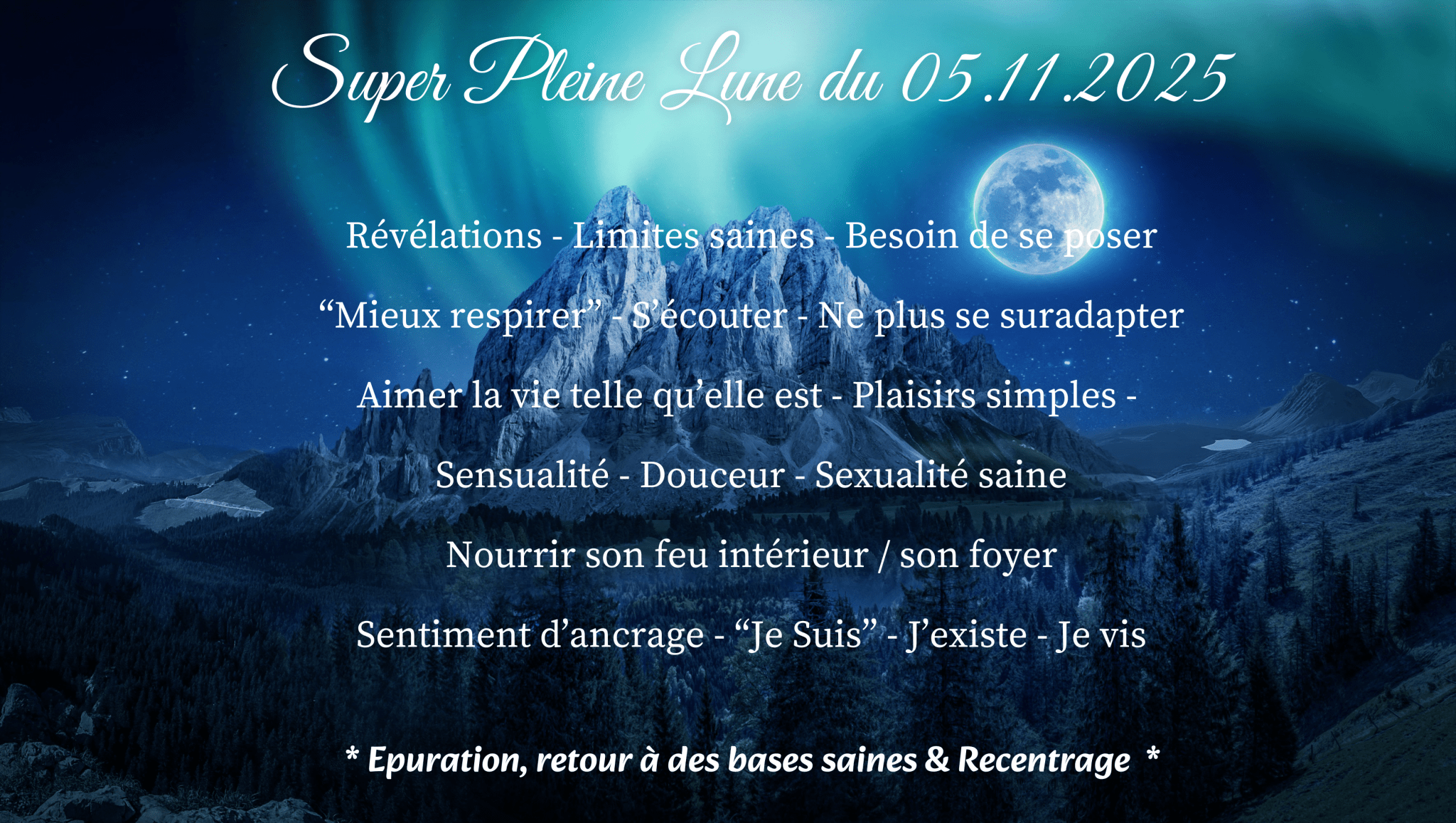 Super Pleine Lune du 5 Novembre 2025 | Nouvelle Renaissance